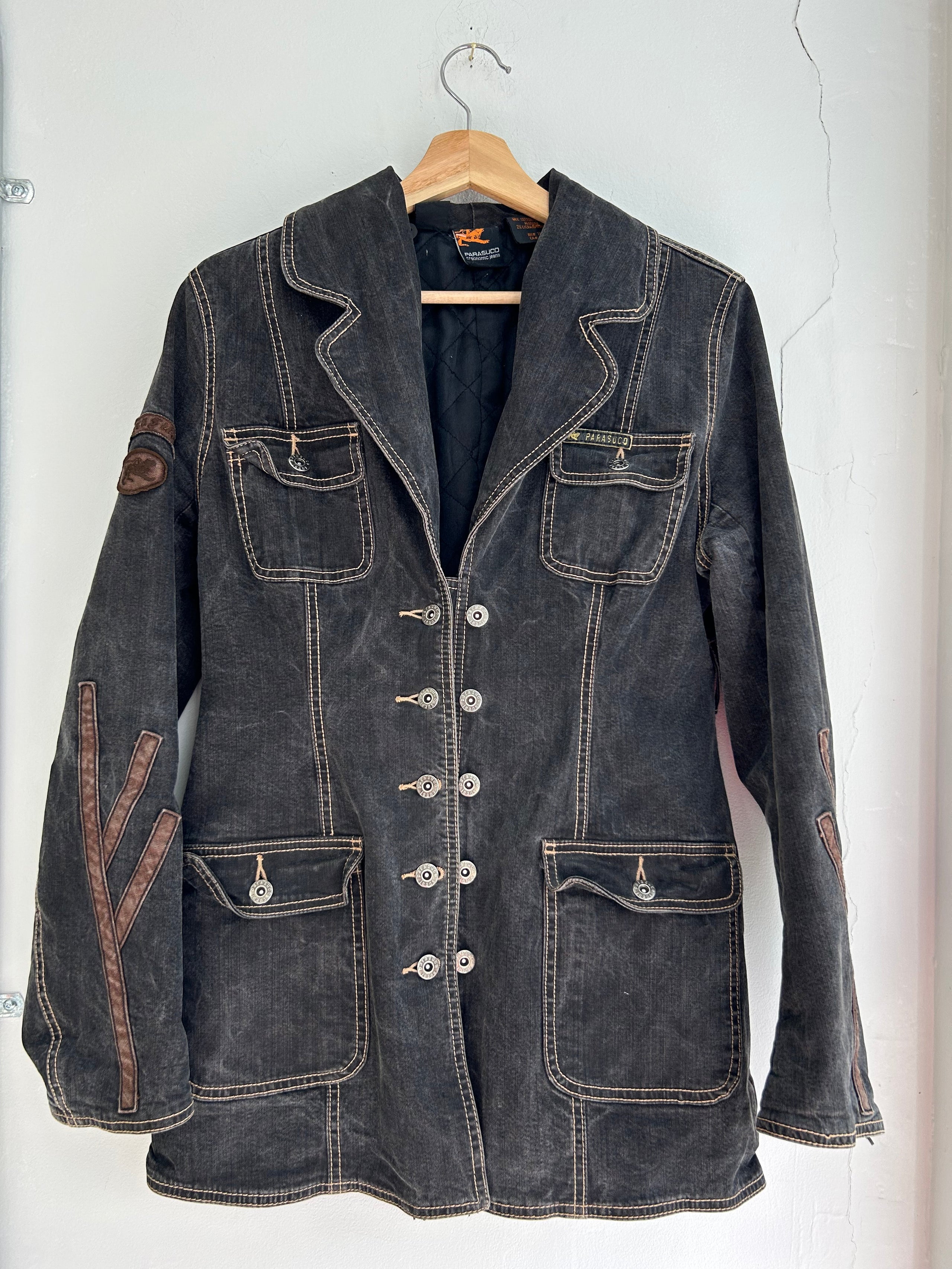 Parasuco Dark Denim Jacket // MED | all things gq